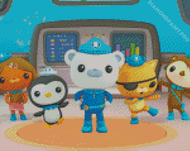 Octonauts Characters - Diamond Painting - DiamondPaint.PRO