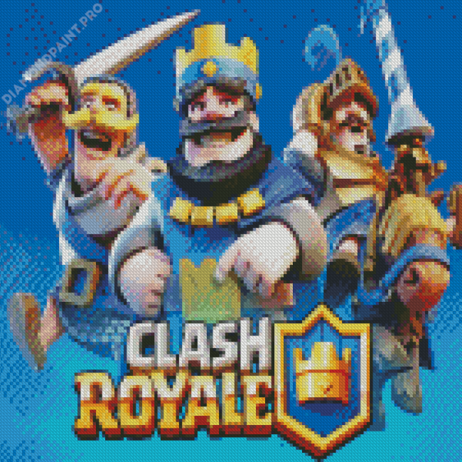 Clash Royale - Diamond Painting - DiamondPaint.PRO