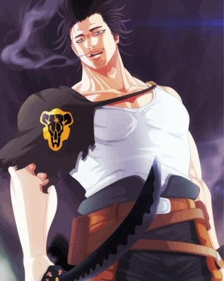 Captain Yami Sukehiro Diamond Painting - DiamondPaint.PRO