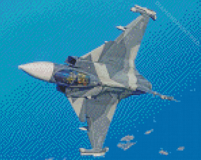 Saab JAS 39 Gripen - Diamond Painting - DiamondPaint.PRO