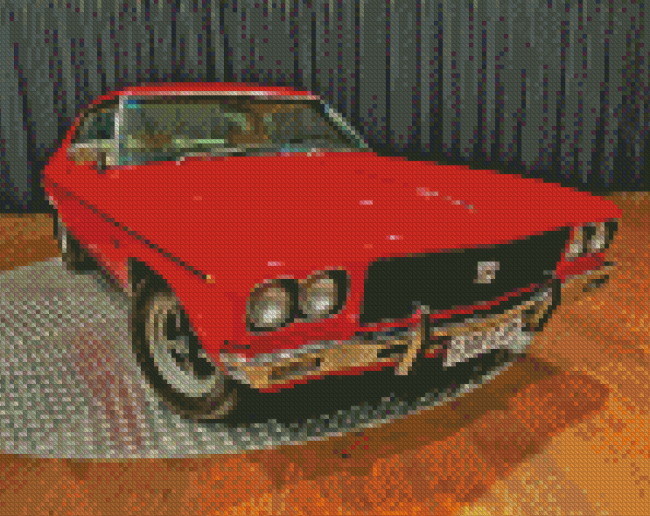 Red Holden Monaro Car - Diamond Painting - DiamondPaint.PRO