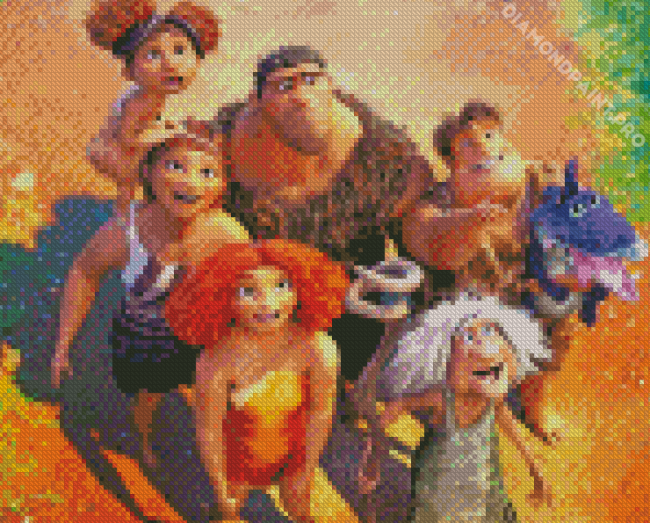 The Croods - Diamond Painting - DiamondPaint.PRO